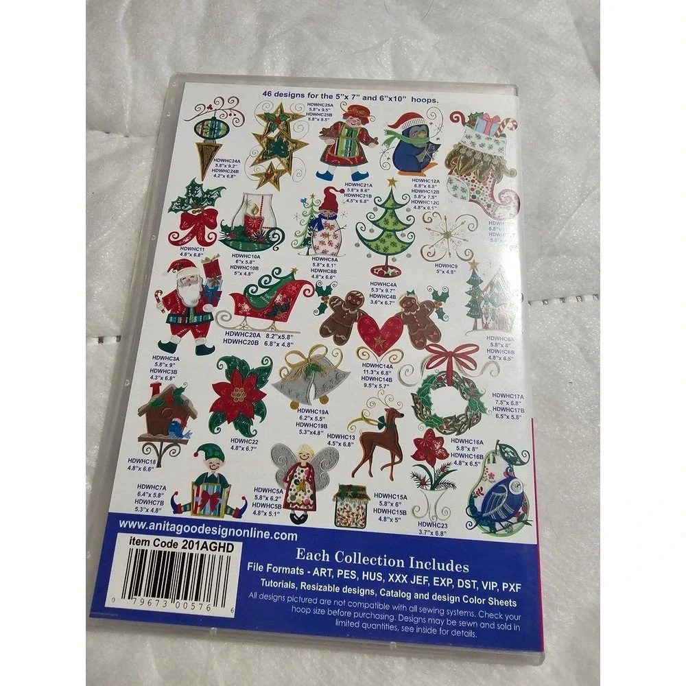 Anita Goodesign | Office | Anita Goodesign All That Jingles Embroidery ...